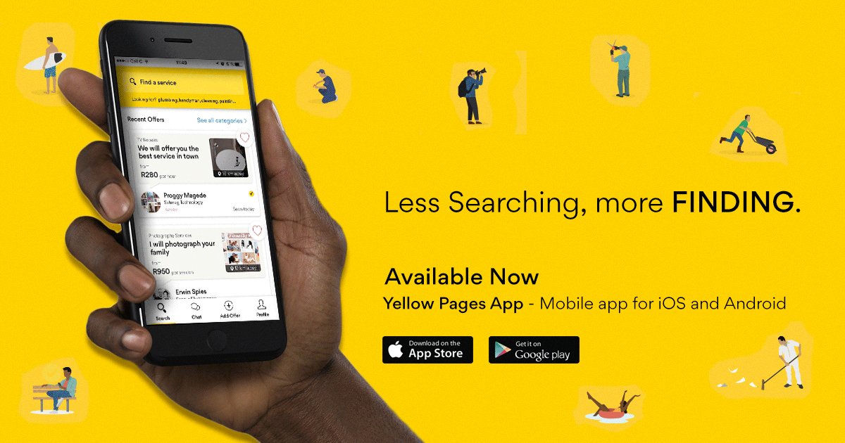 Yellow Pages App Logo