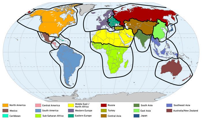 Ap Human Geography World Regions