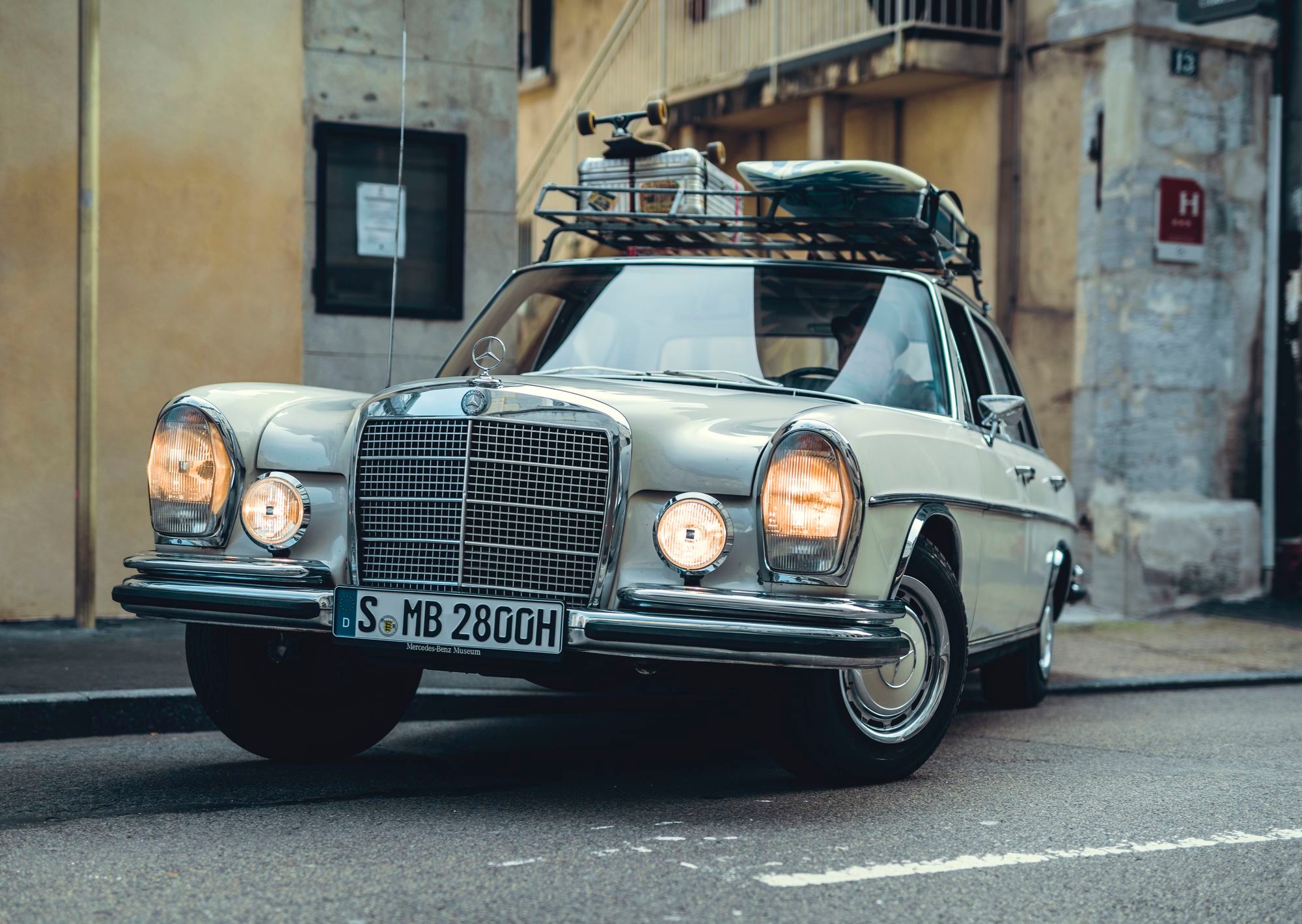 Mercedes Benz Made Of Glass