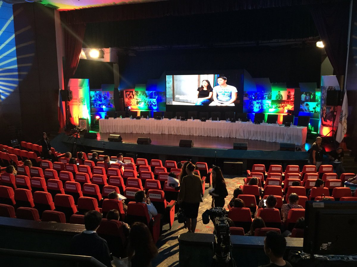 $ABS ASM about to start at the Dolphy Theater | via wddeguzman | ABS ...