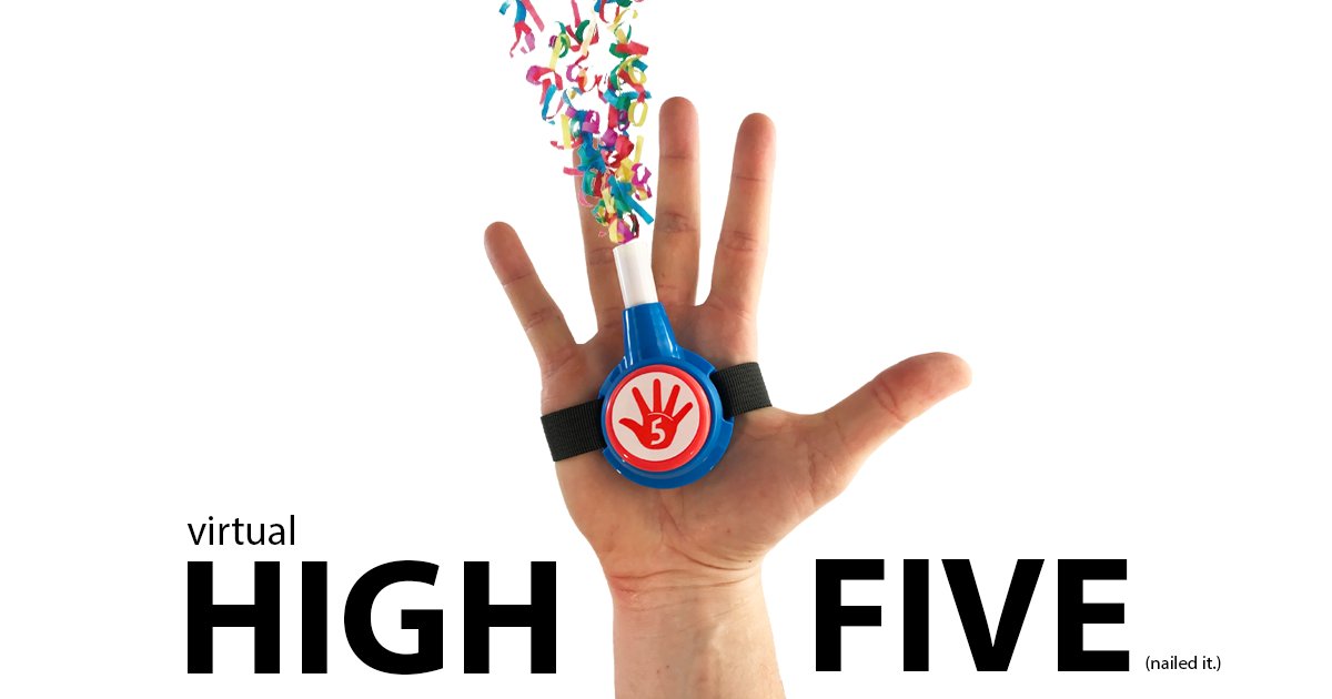 National High Five Day Virtual - Best Event in The World