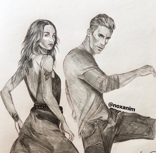 Four And Tris Drawing