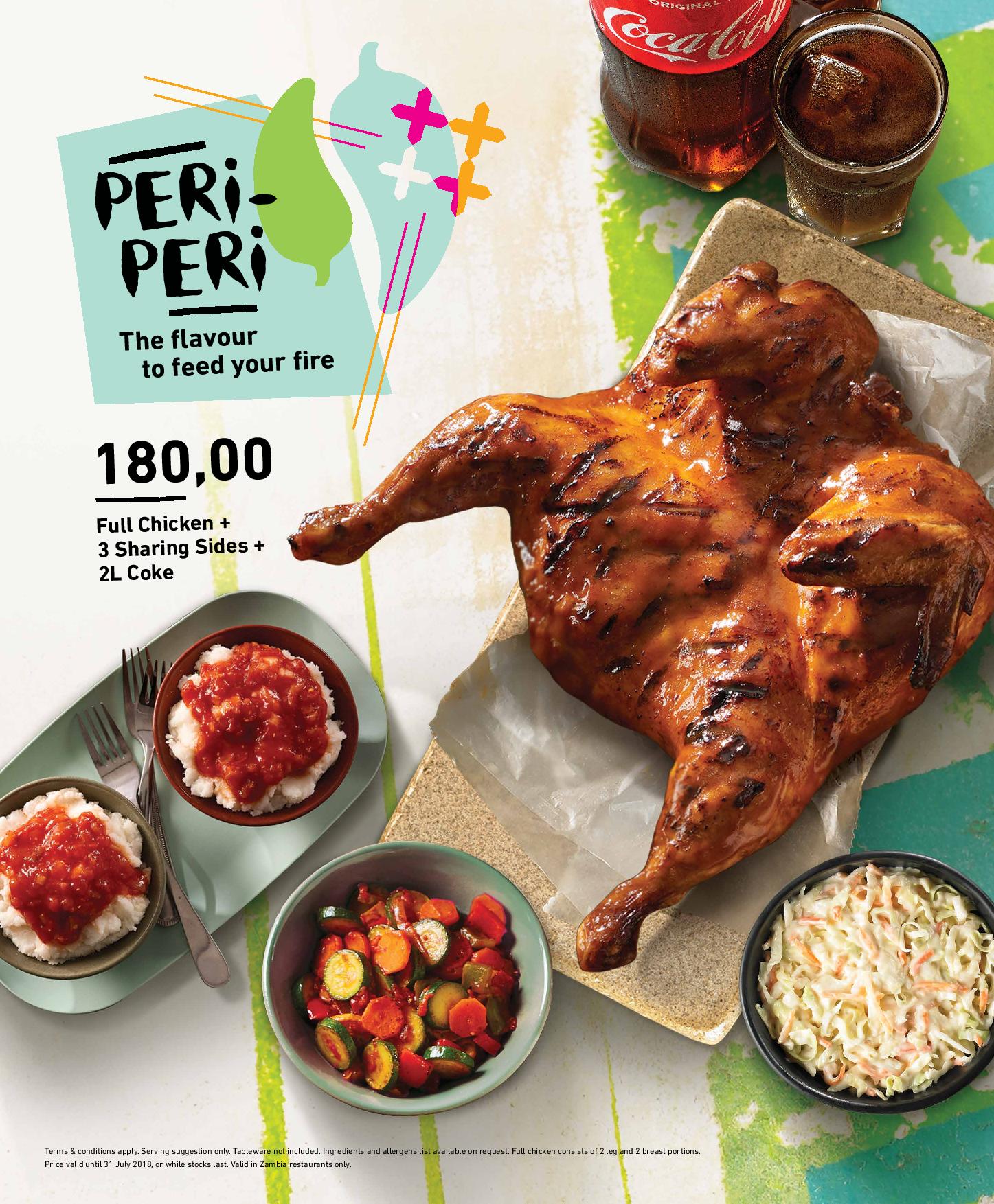Full chicken nandos price store