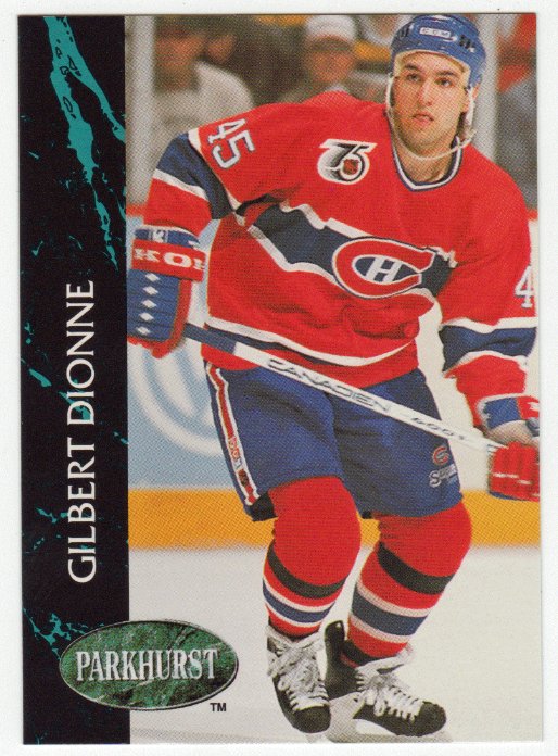 This Date in Habs History: April 19, 1992 - Rookie Gilbert Dionne ...