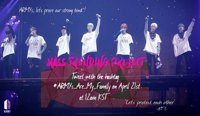 BTS Pak Official l 🇵🇰 on Twitter: "Fam💜 On April 21st at 12AM KST let us all come together and ...