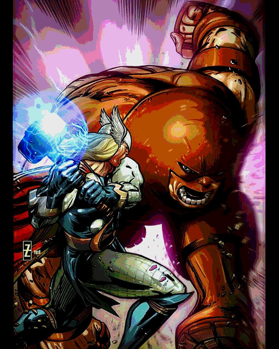 Thor Vs Juggernaut