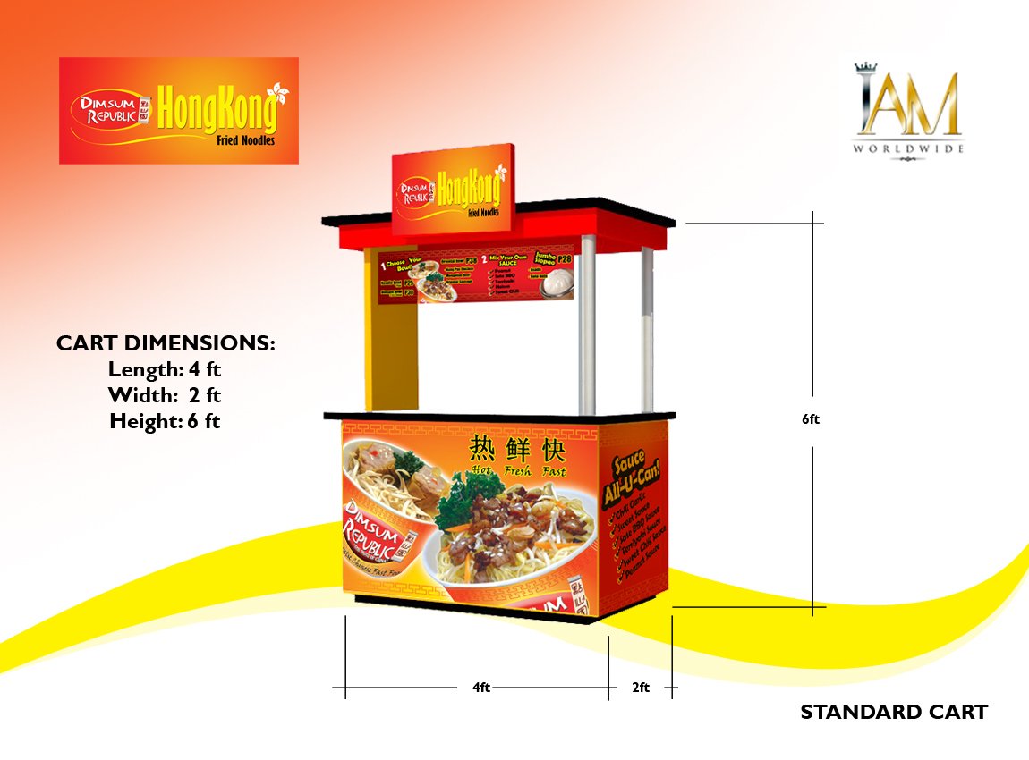 Collapsible Food Cart Design