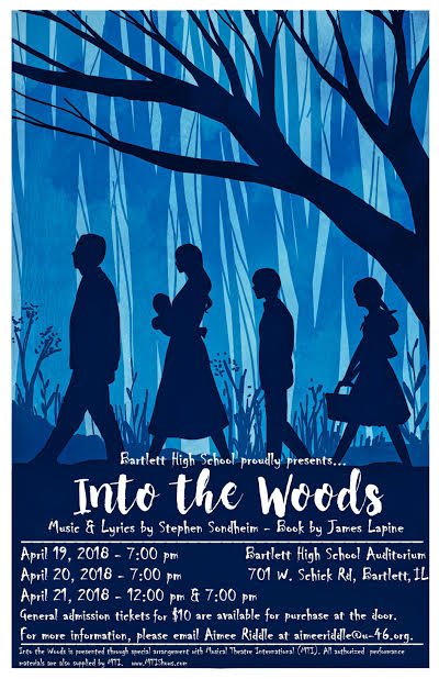 Into The Woods Broadway Poster