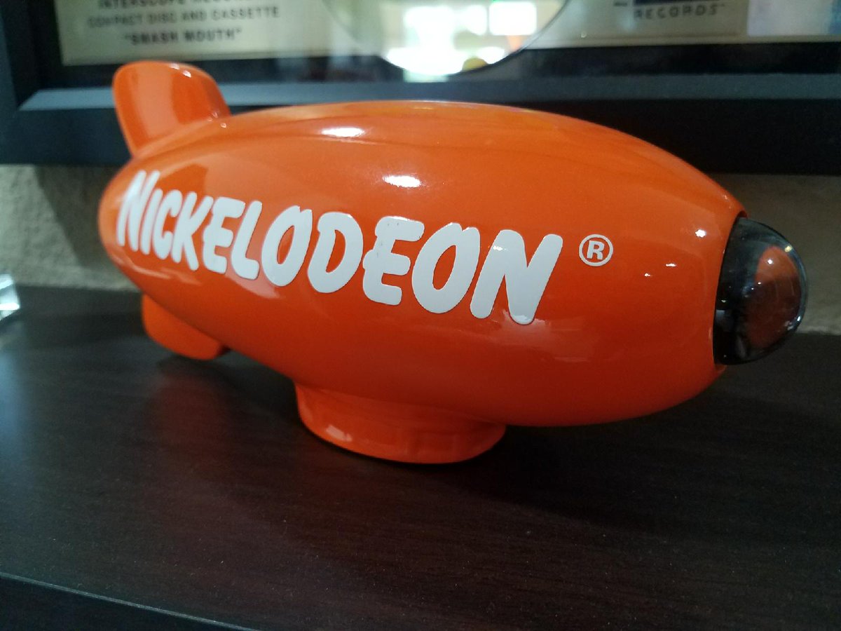 Orange Nickelodeon Blimps