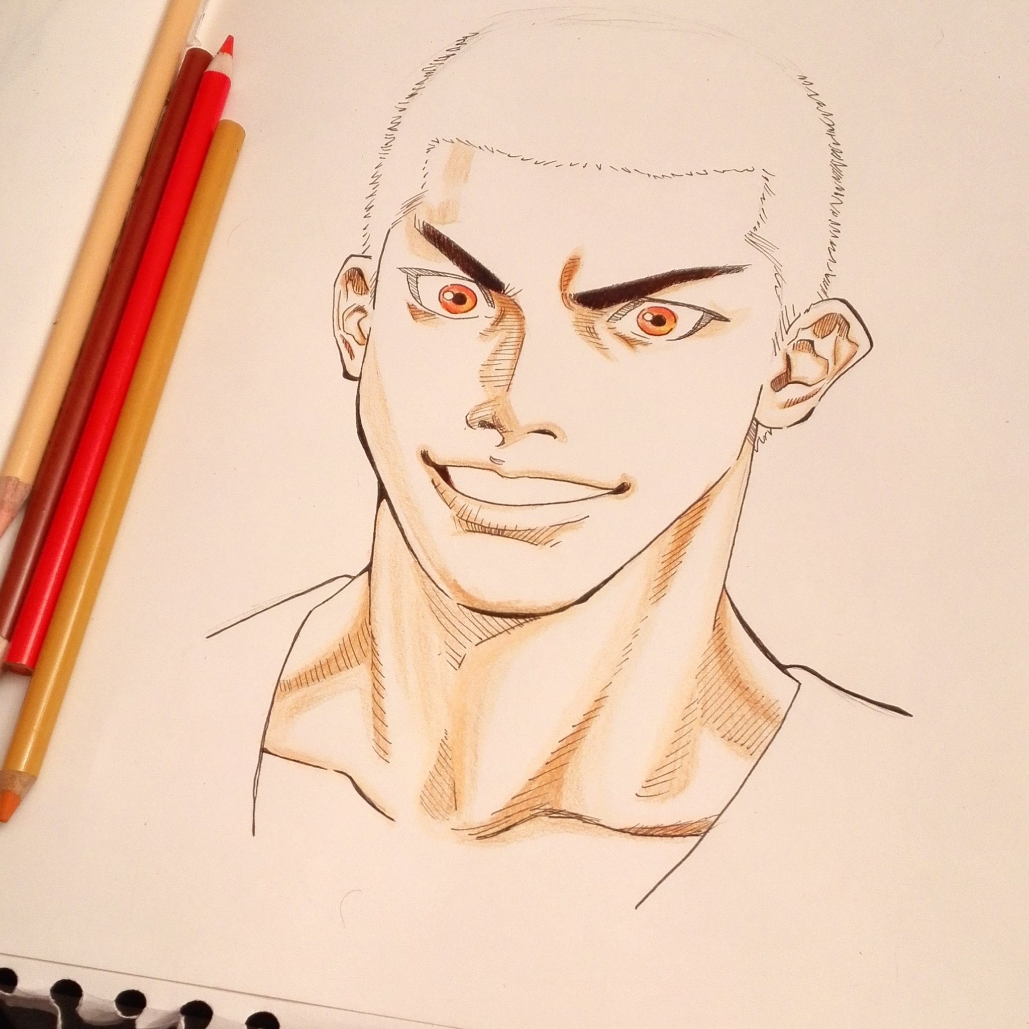 Hanamichi Sakuragi Drawing