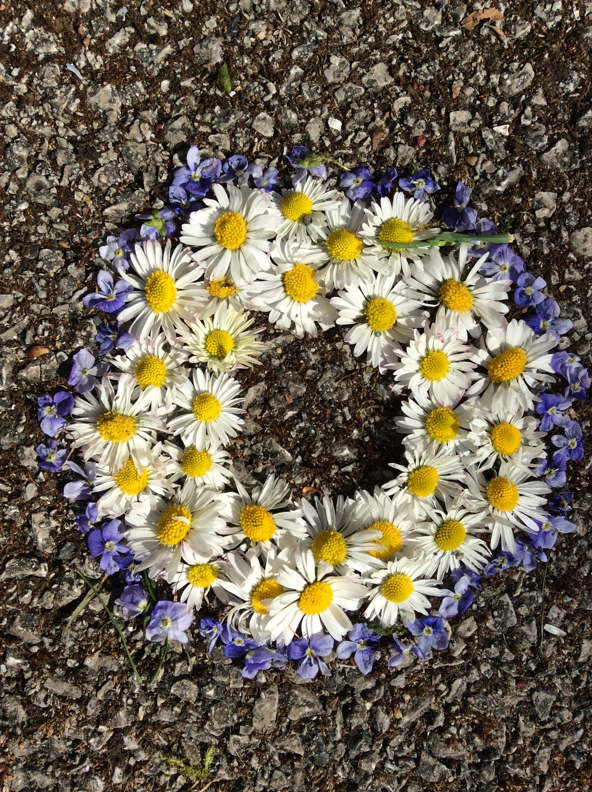 Andy Goldsworthy Inspired Art
