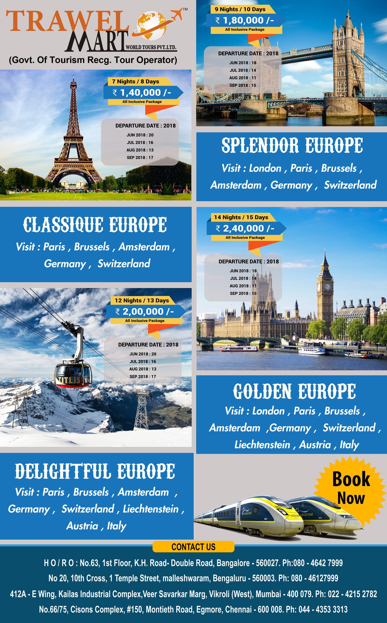 Europe Tour Packages