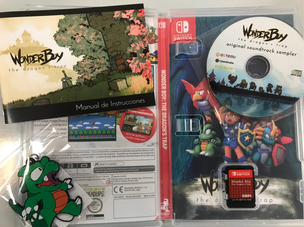 [Act.] Ya está disponible para reservar la versión física de Wonder Boy ...