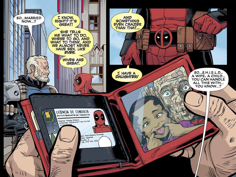 Deadpool & cable: split second - lopacolour