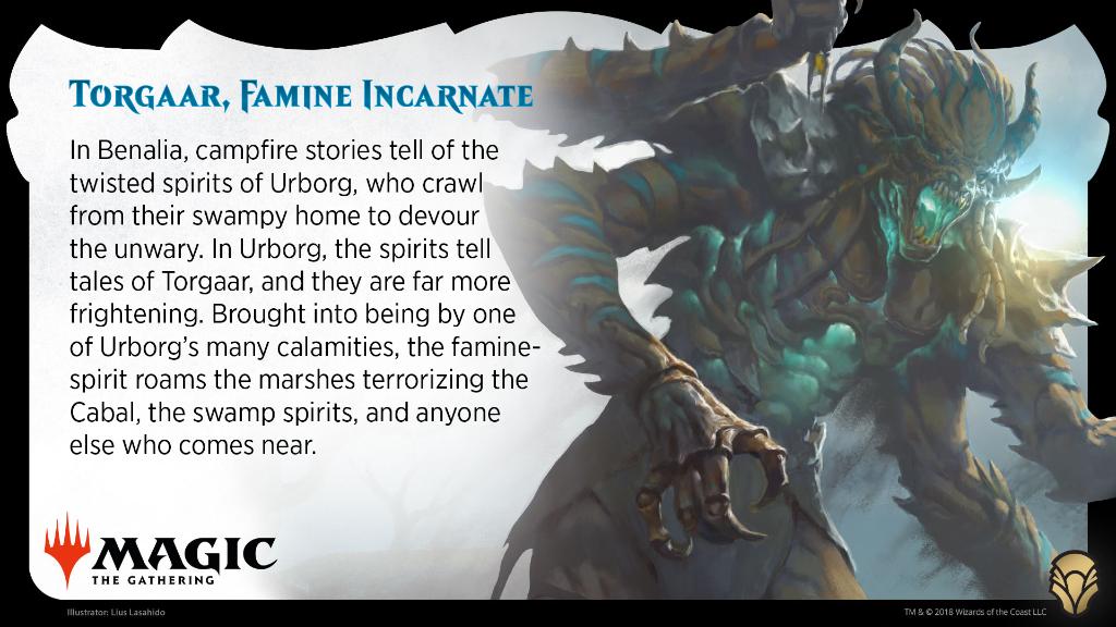 [DOM] Bio Cards for Torgaar, Slin Voda, Muldrotha, and Yargle : r/magicTCG