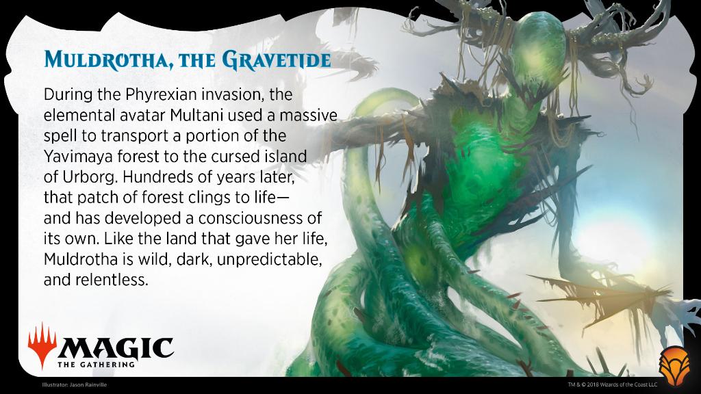 [DOM] Bio Cards for Torgaar, Slin Voda, Muldrotha, and Yargle : r/magicTCG