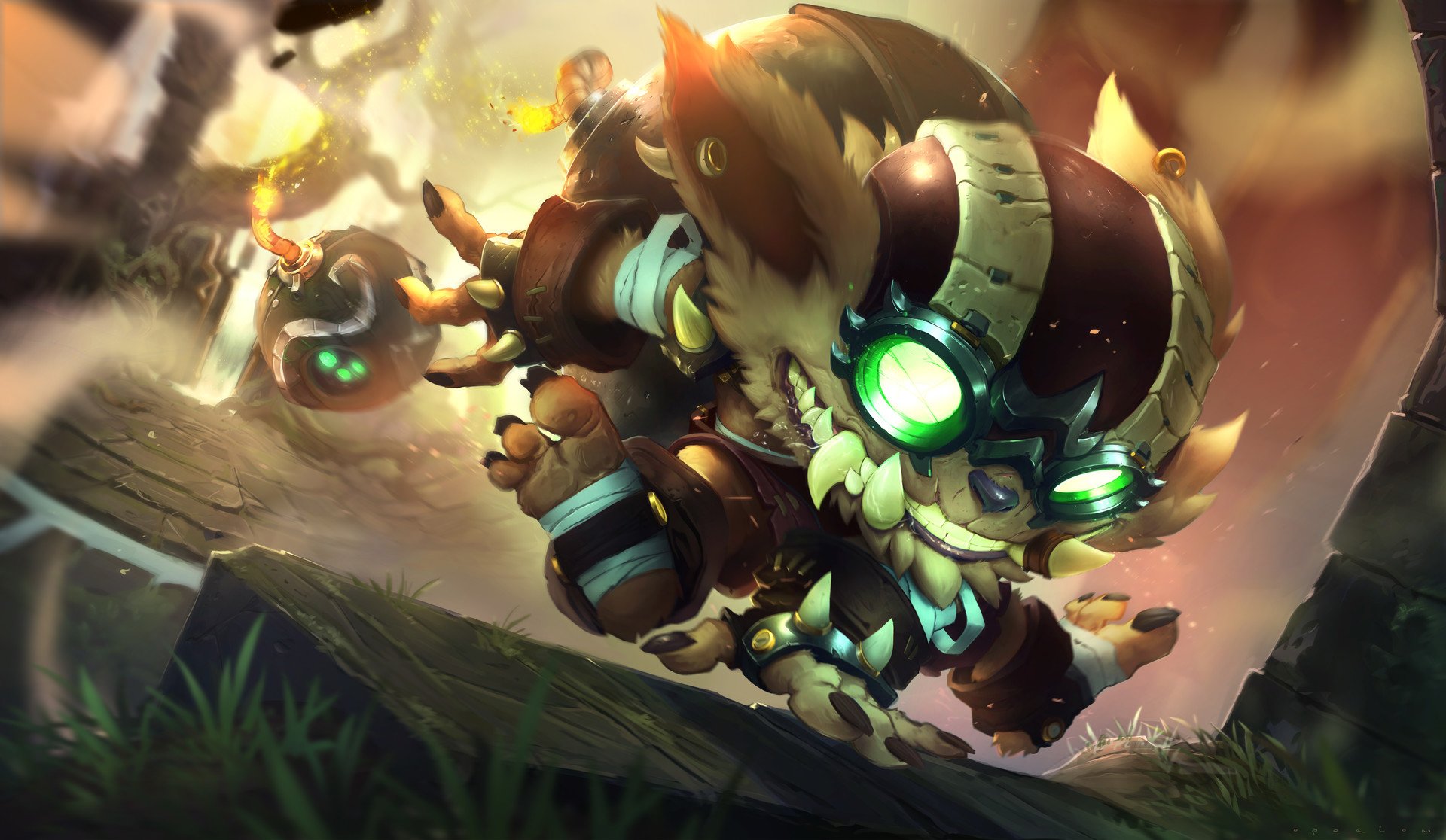 League Of Legends Ziggs Fan Art