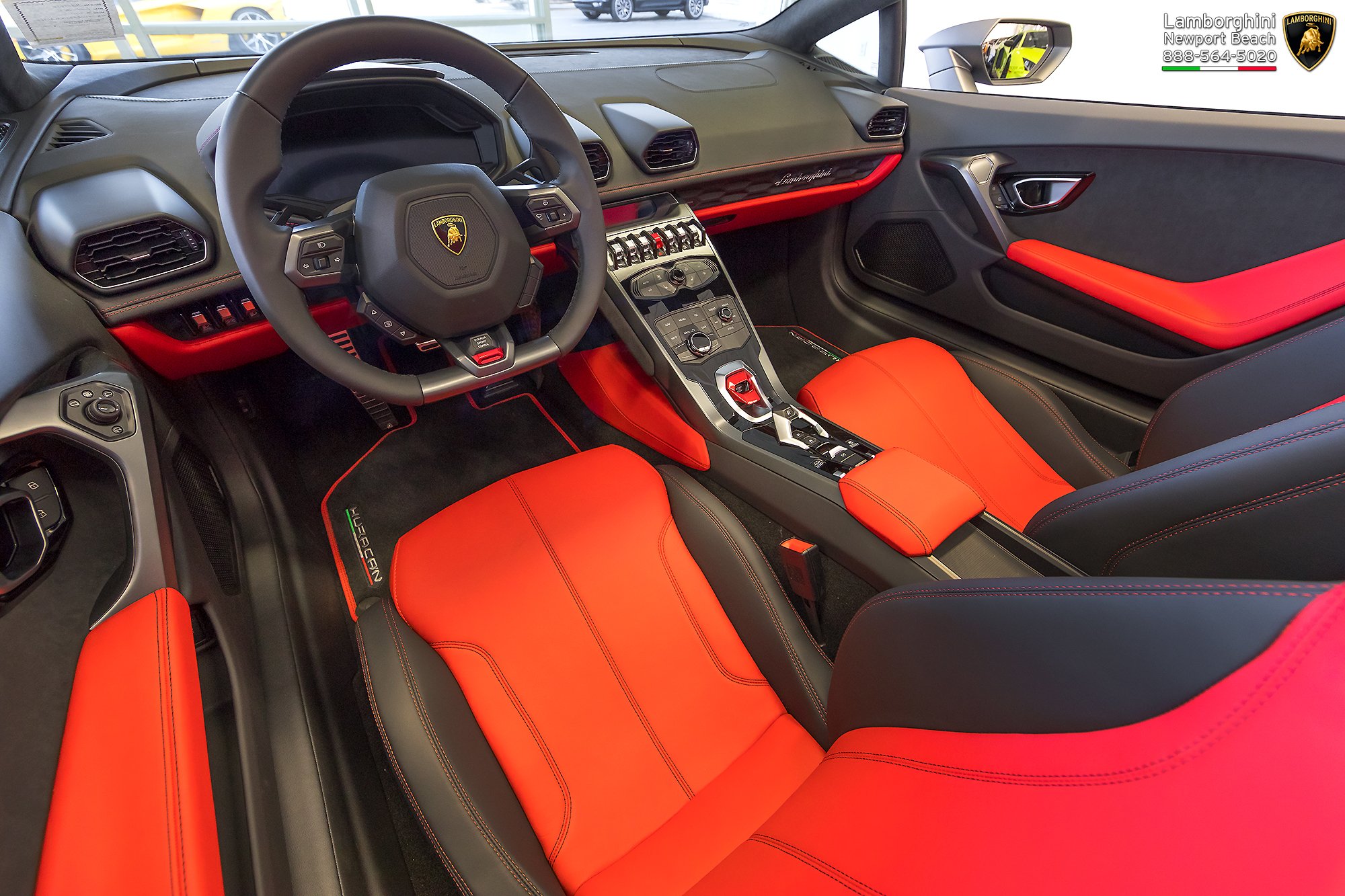 Lamborghini Inside