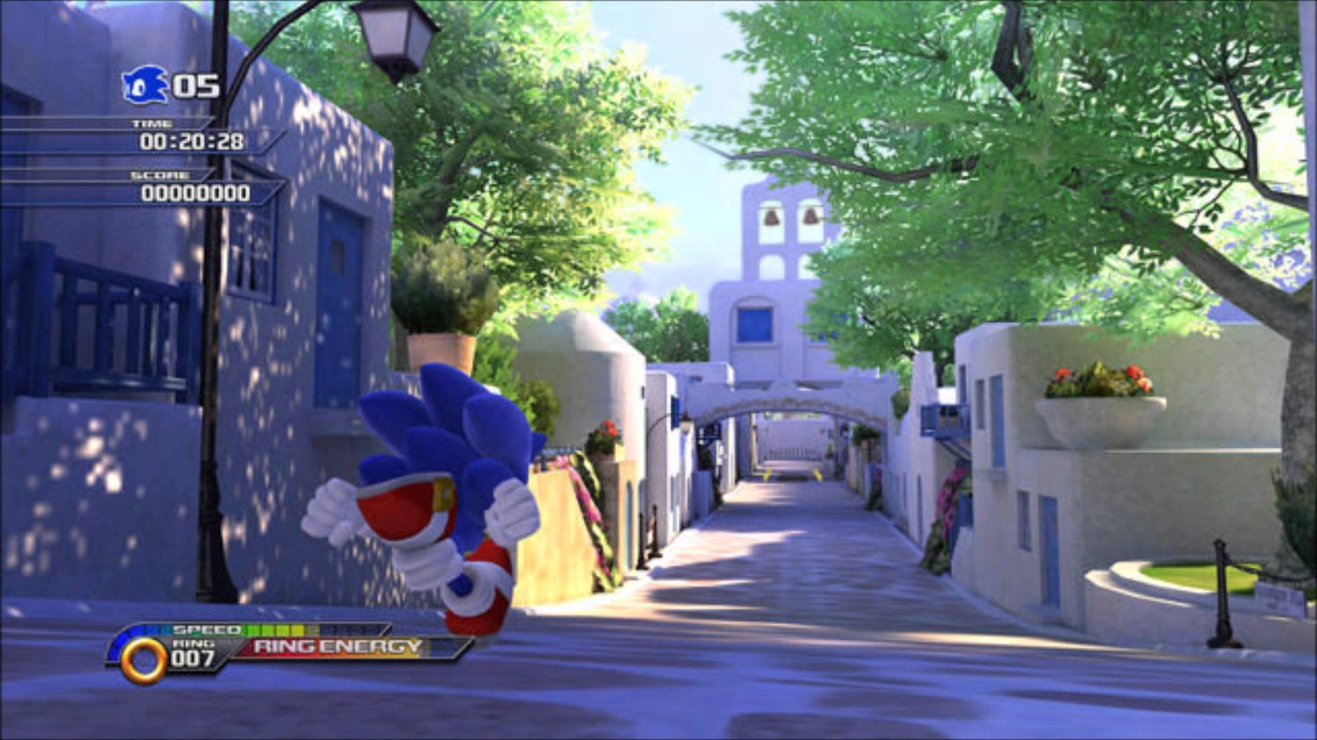 Sonic Unleashed Apotos Wallpaper