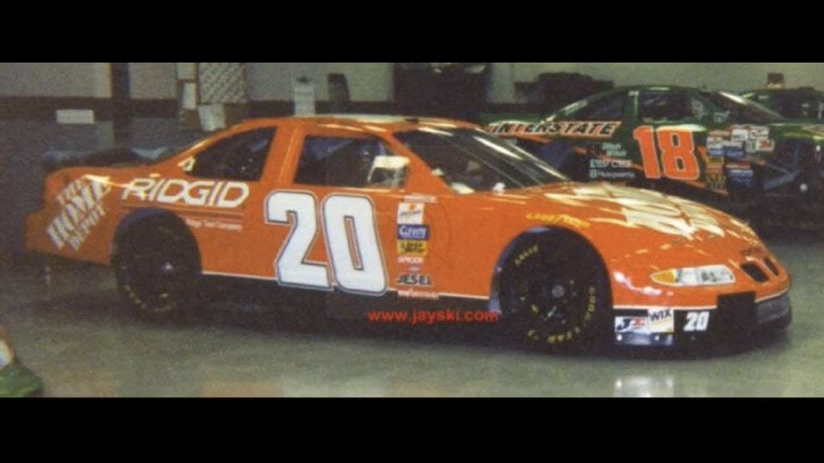 TIL JGR's 20 and HMS's 24/48 use the same number font : r/NASCAR