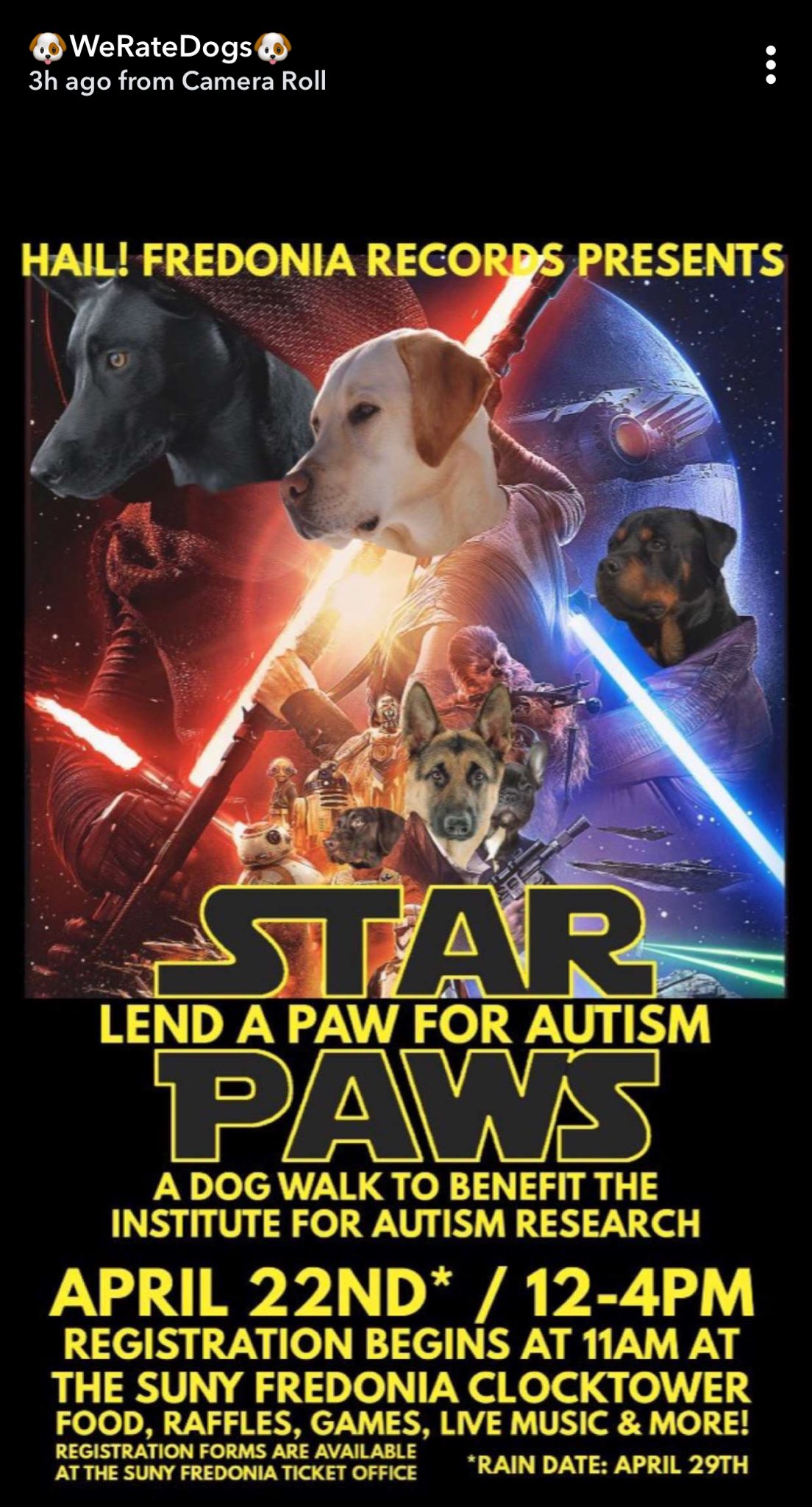 Star Wars Autism Walk