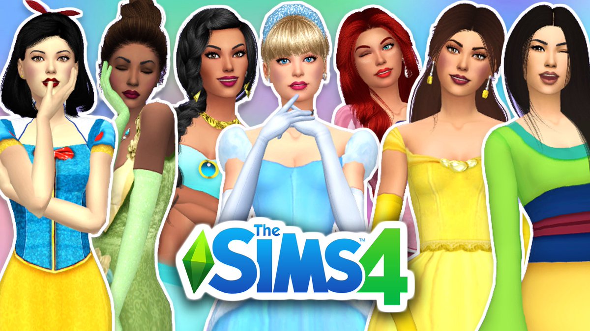 Sims 4 cc disney princesses - recruitmentdro