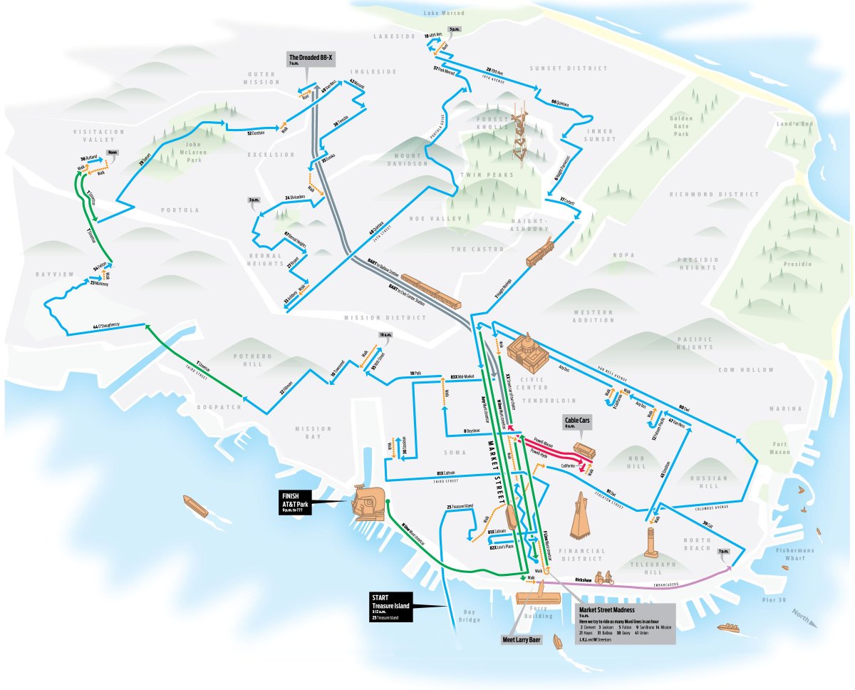 Staten Island Express Bus Map