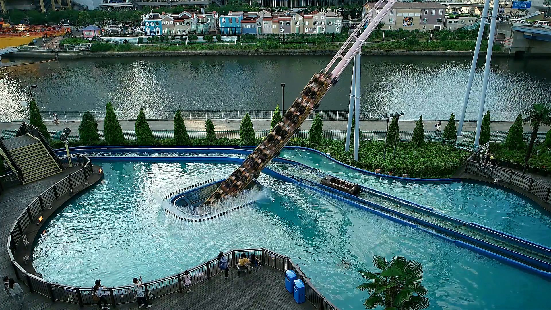 Inside The Underwater Roller Coaster