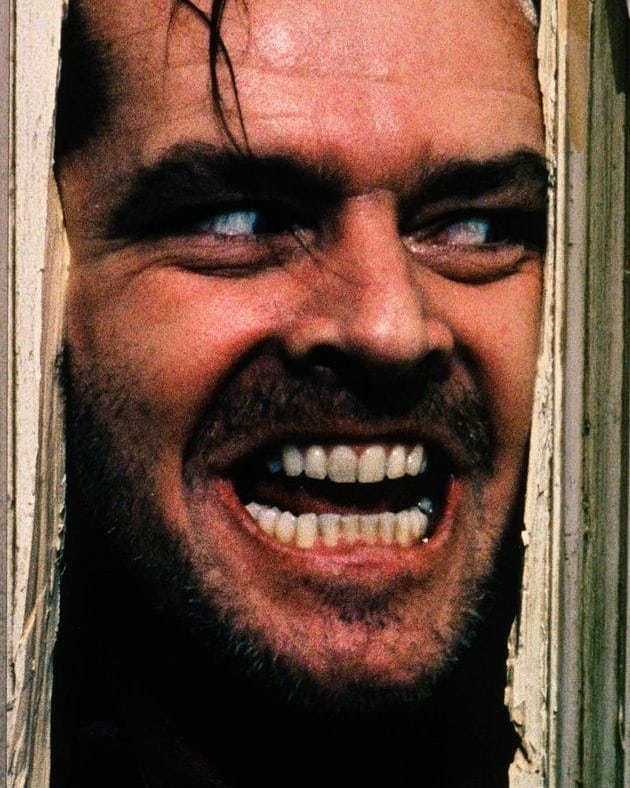 Jack Nicholson The Shining Wallpaper