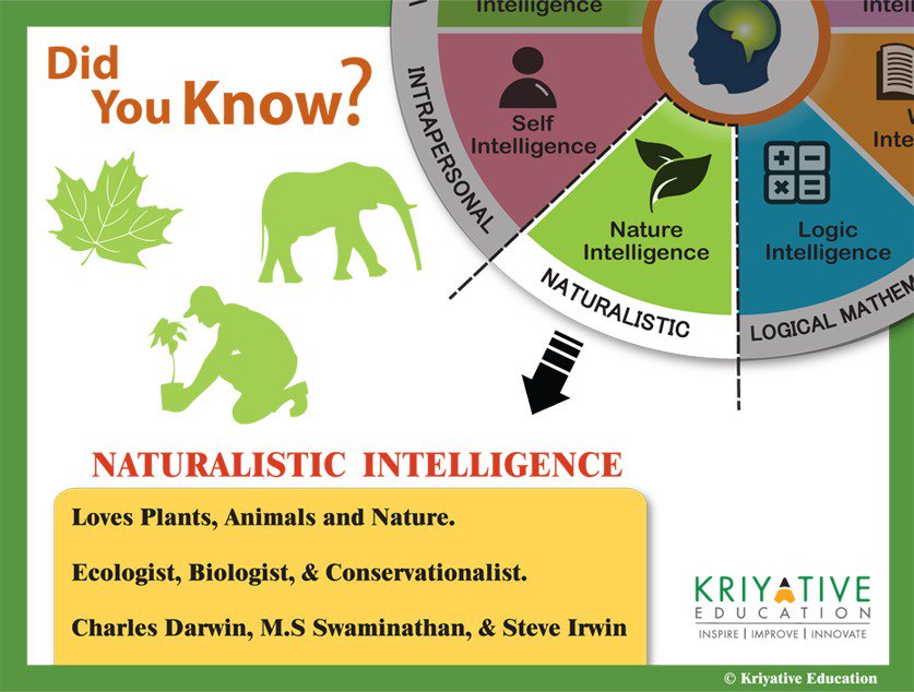 Naturalist Intelligence ( Nature Smart )