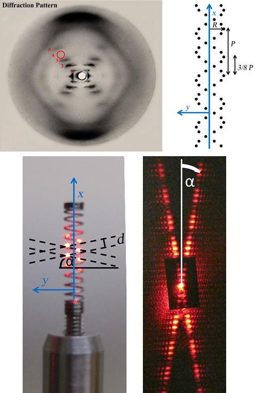 X Ray Diffraction Pattern Dna