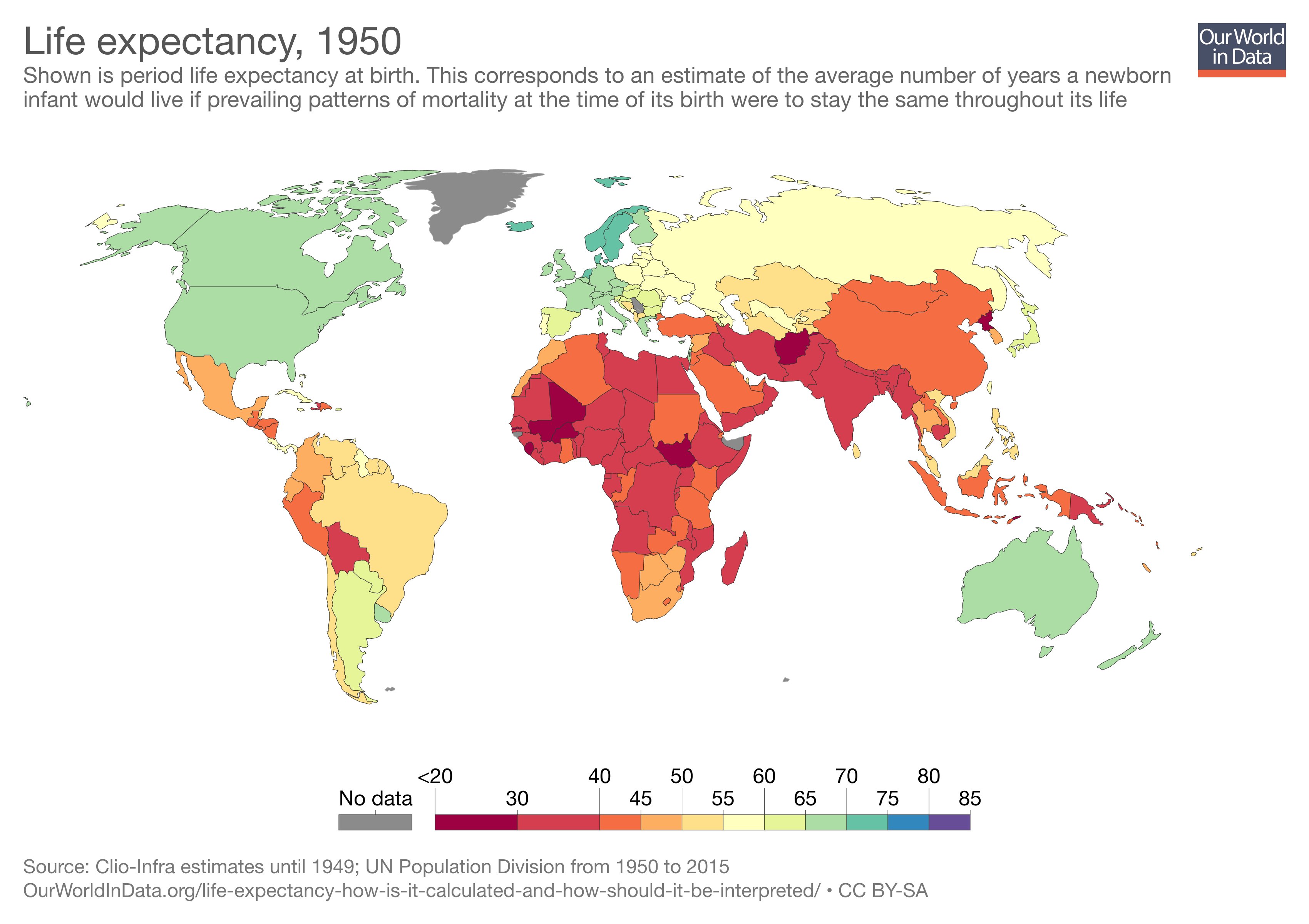 World Life Expectancy