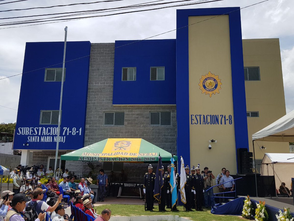Inauguran estación policial en Santa María Nebaj - Chapin TV Inauguran estación policial en Santa María Nebaj - Chapin TV