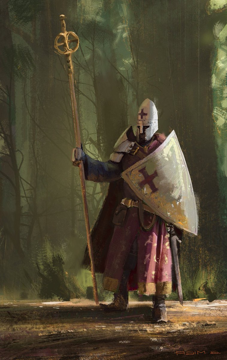 Templar Knight Concept Art