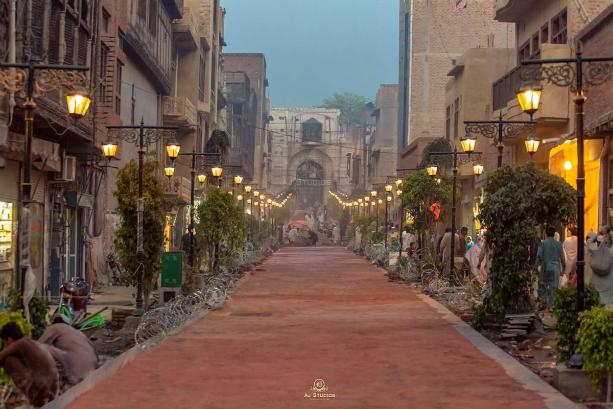Progress on Peshawar Heritage Trail project : r/pakistan