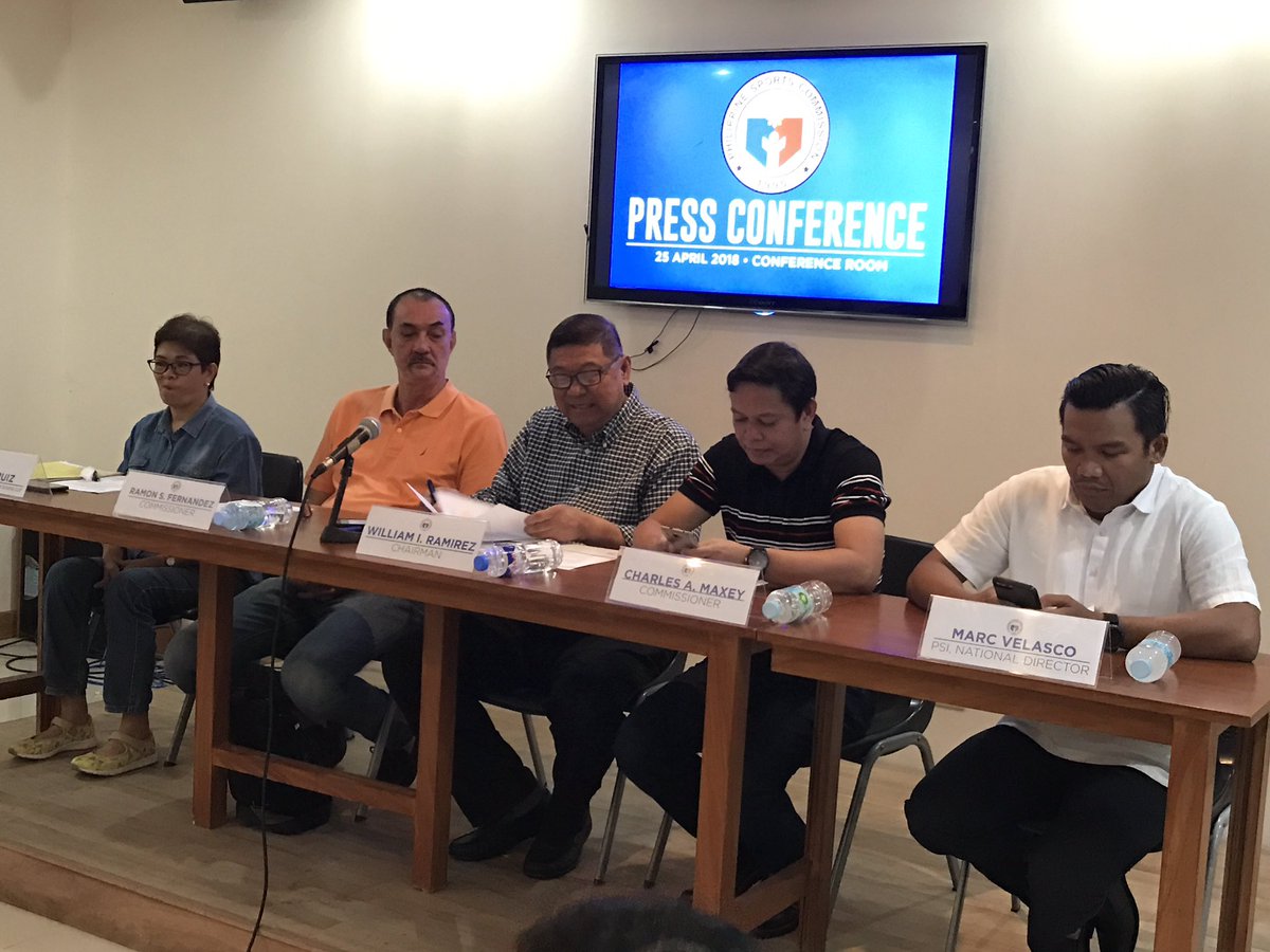 NOW: PH Sports Commission (PSC) Chairman Butch Ramirez, commisioners ...
