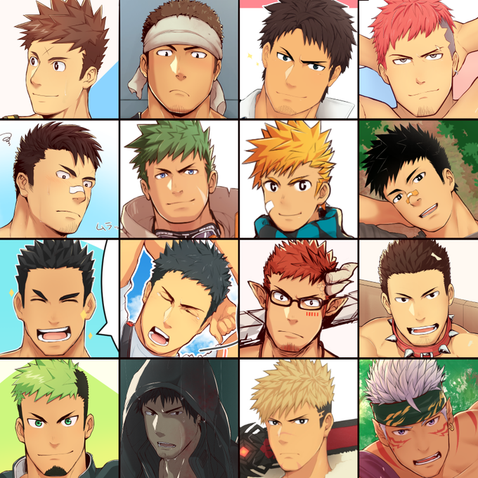 カッコ可愛い顔を目指して描いています | zifu (ジフ) さんのマンガ | ツイコミ(仮)