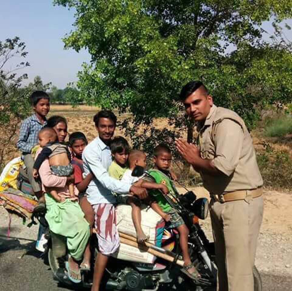 Overloaded Motorcycle