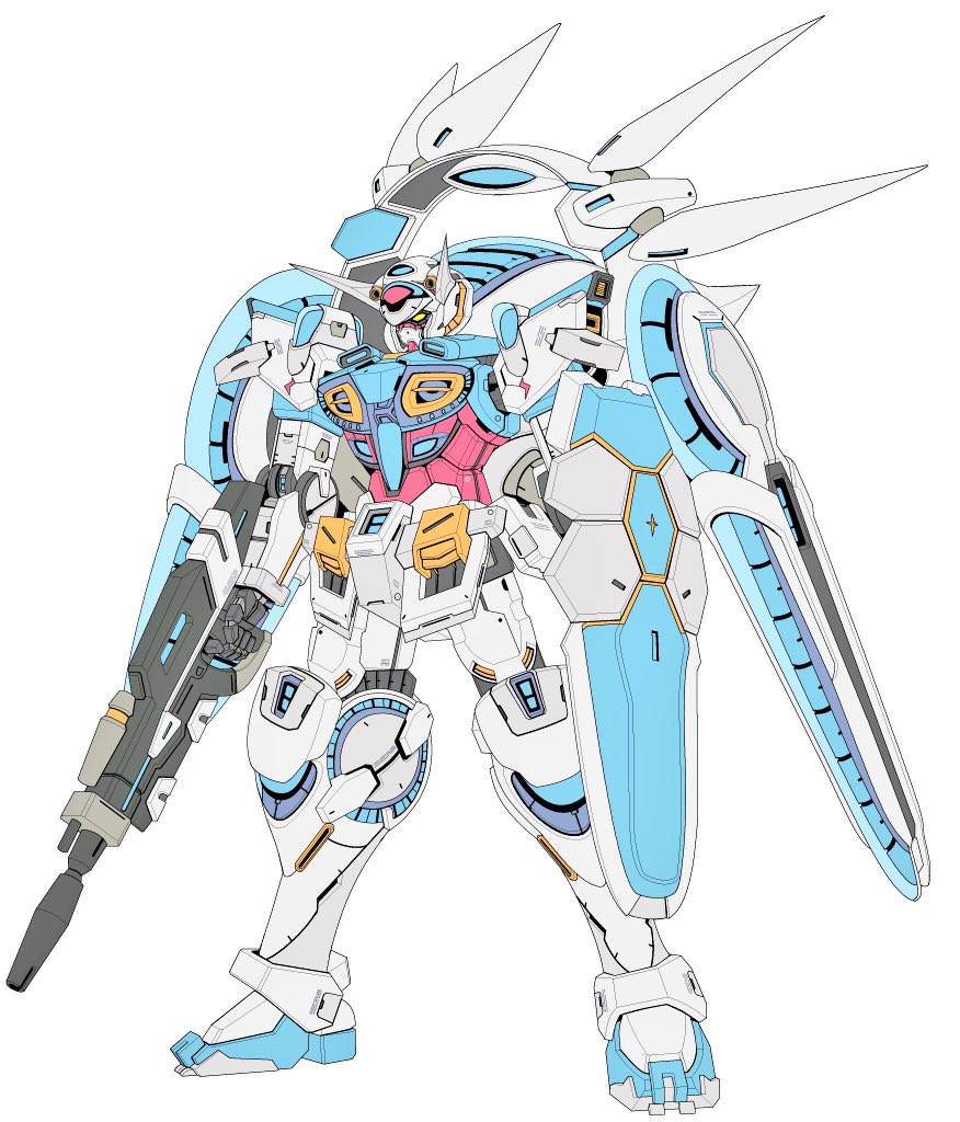 JOY86式。 on Twitter: "Gセルフパーフェクトパック進捗。ベタ塗りはこんな感じに。好みで非発光部には注意書きを描いてみたり。 #Gレコ合同本 #ガンダム…