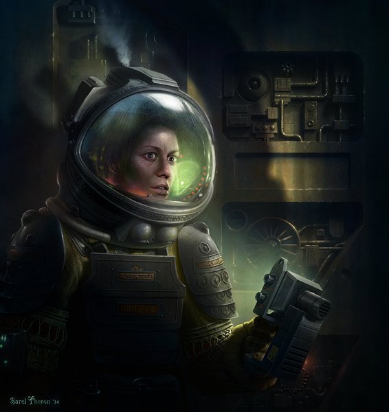 Alien Isolation Space Suit