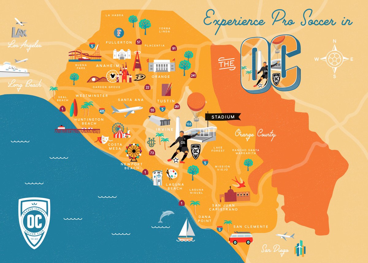 Orange County Zoo Map
