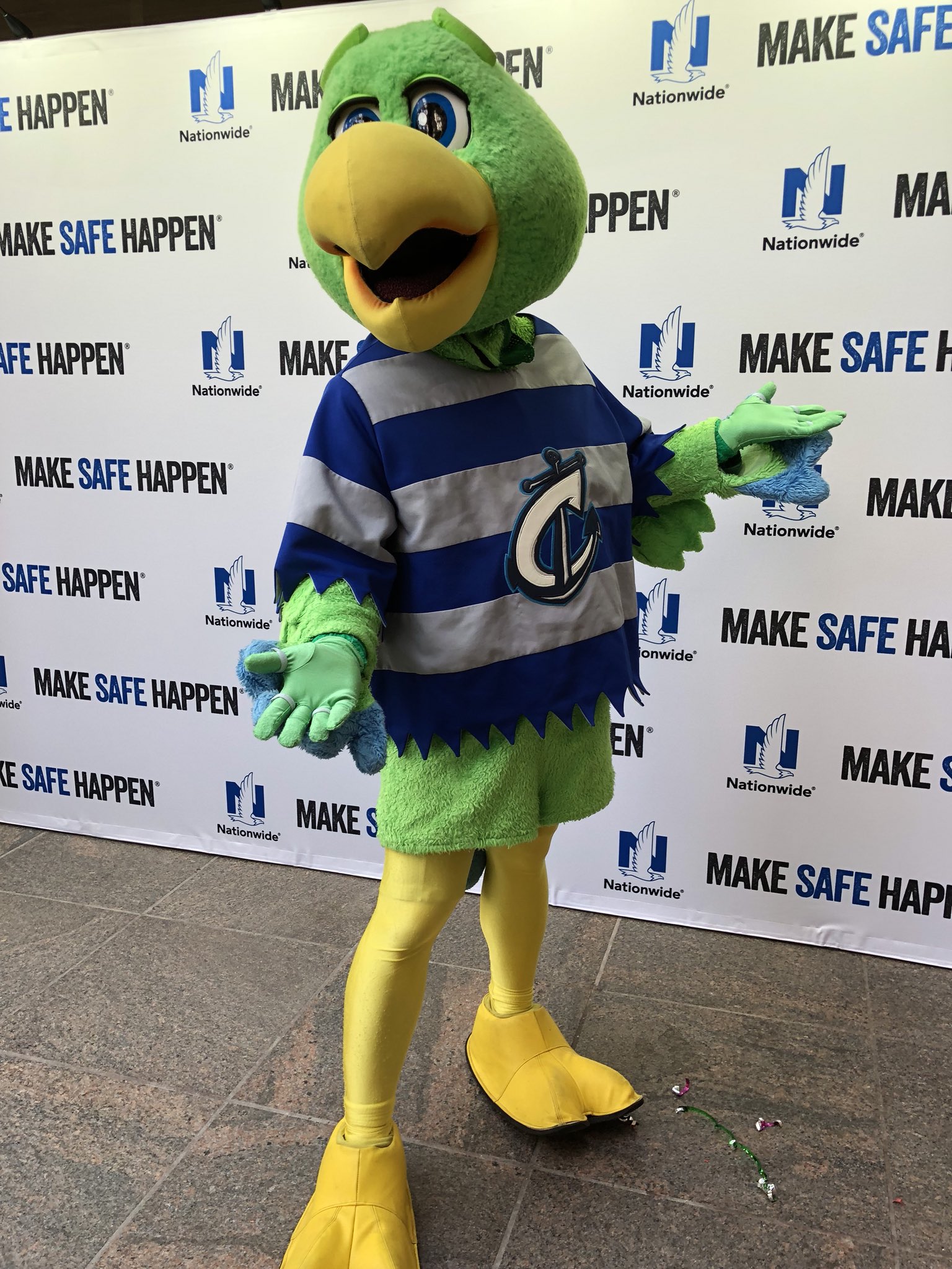 Columbus Clippers Mascot