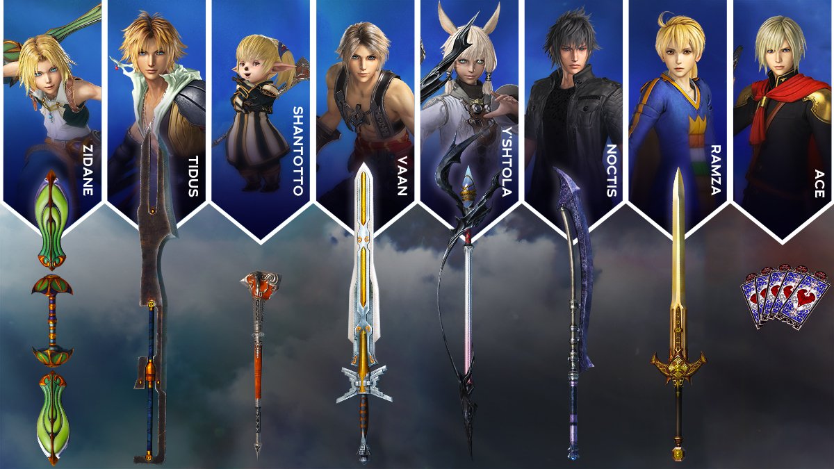 Final Fantasy 9 Weapons