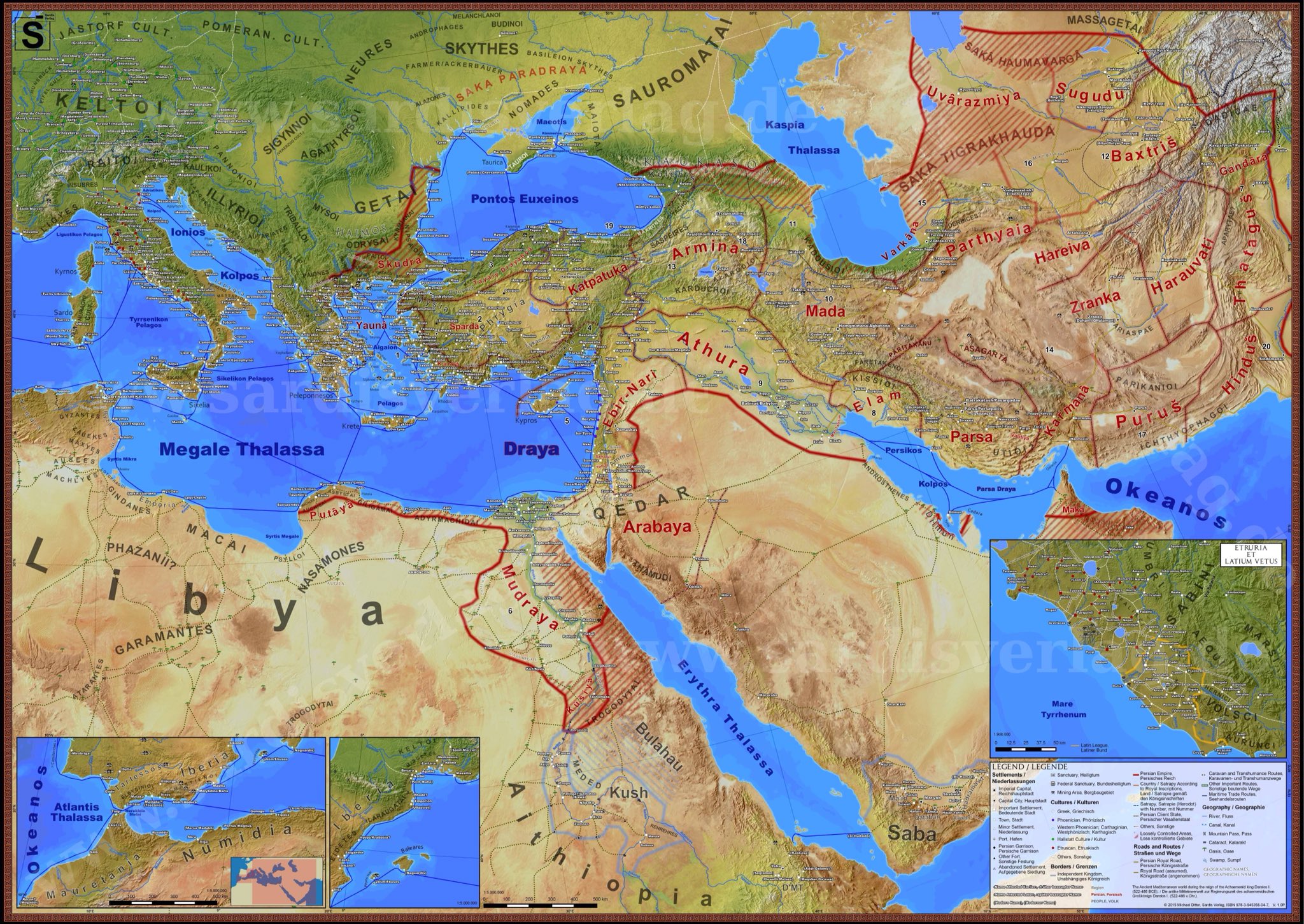Persian Empire Map Royal Road Iran Through The Ages: Civilization's