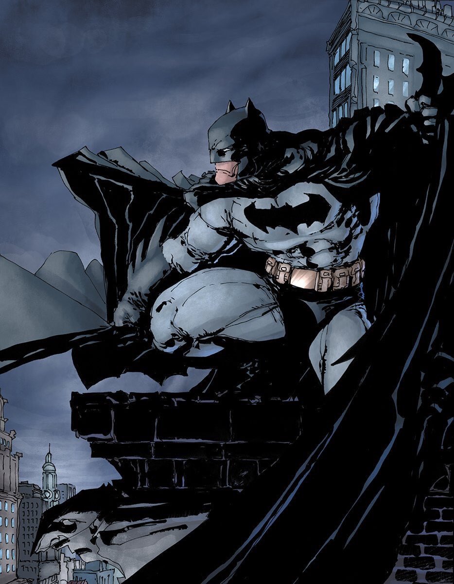 Batman Comic Art Jim Lee