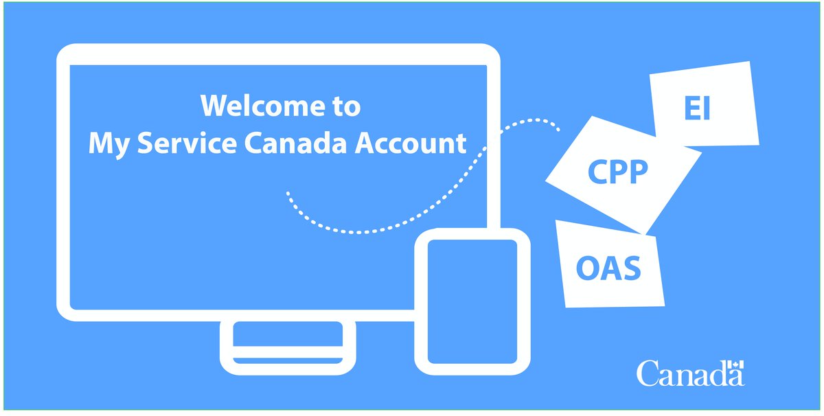Service Canada, My Service Canada Accounts User Info