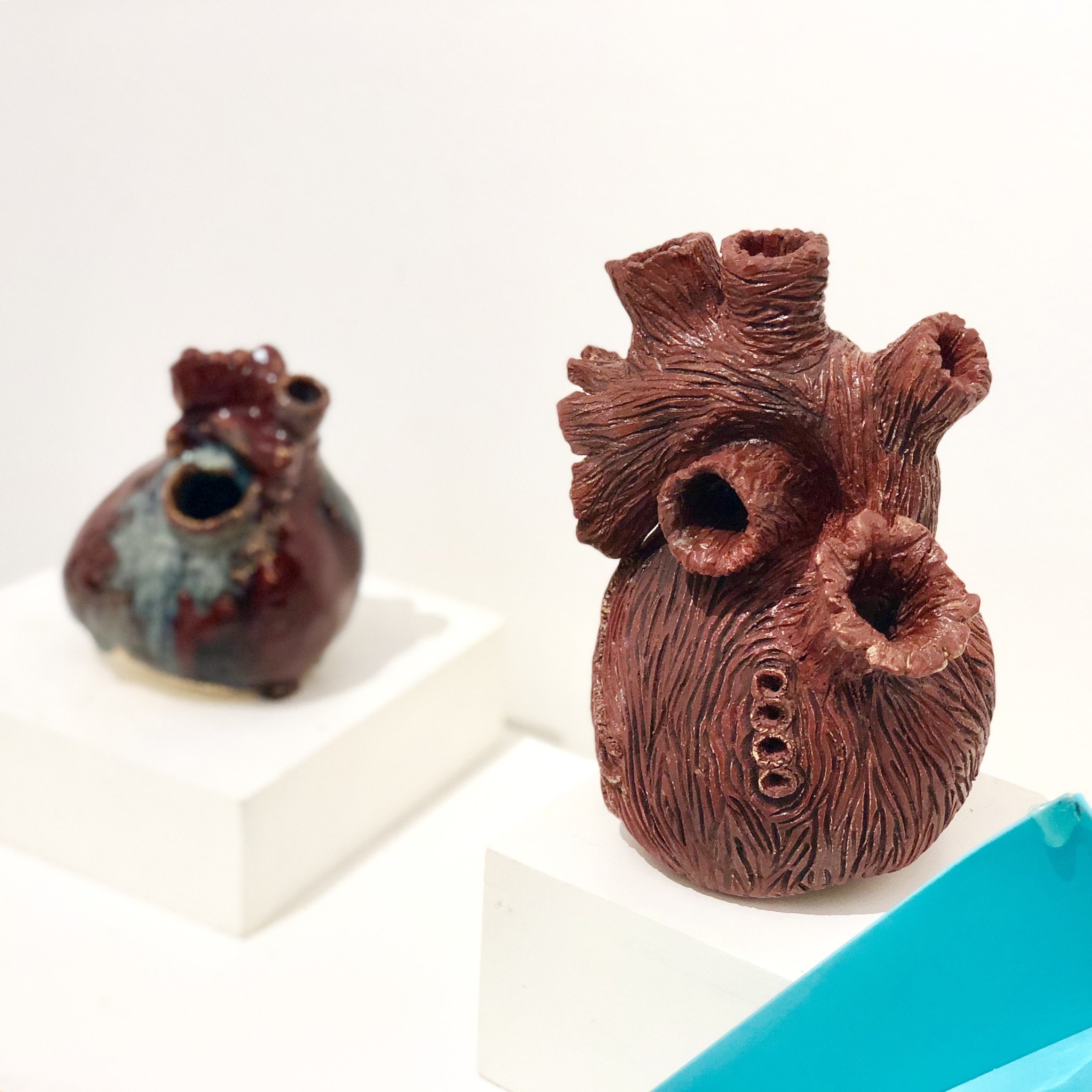 High School Ceramic Sculptures
