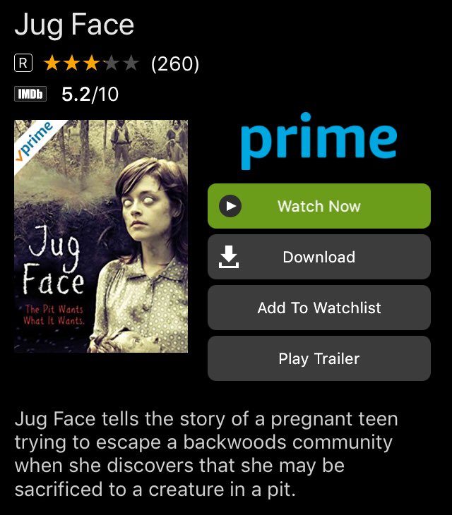 Jug Face Pit Monster