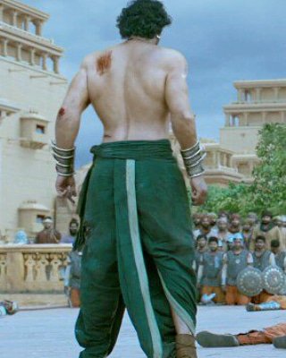 Prabhas Six Pack Body In Bahubali