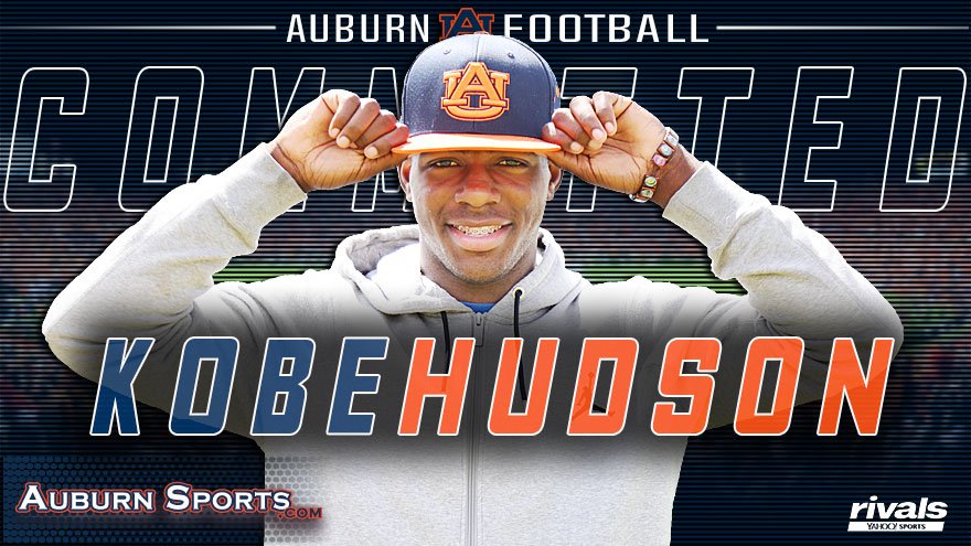 2020 4* WR Kobe Hudson commits to Auburn : r/CFB